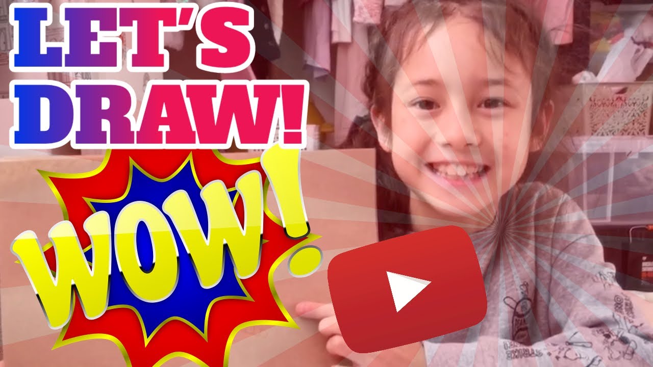 Let's draw with Sarah. - YouTube