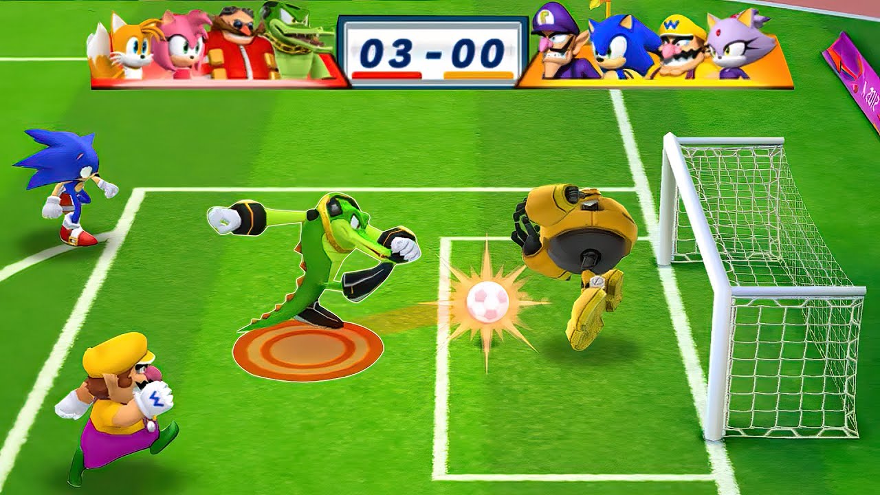 Vector, Dr Eggman, Amy and Tails - Football Faceoff at London 2012 ...