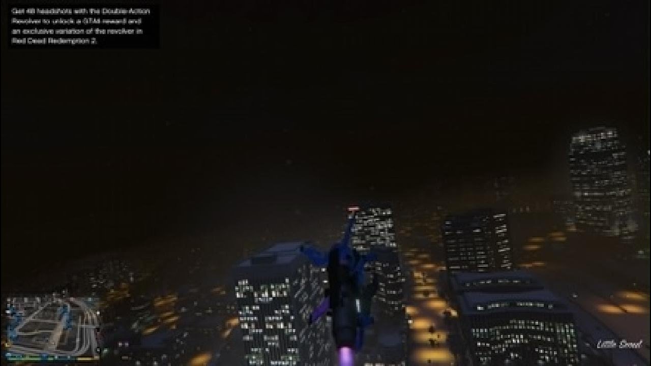 Grand Theft Auto how to fly mk2 upside down - YouTube