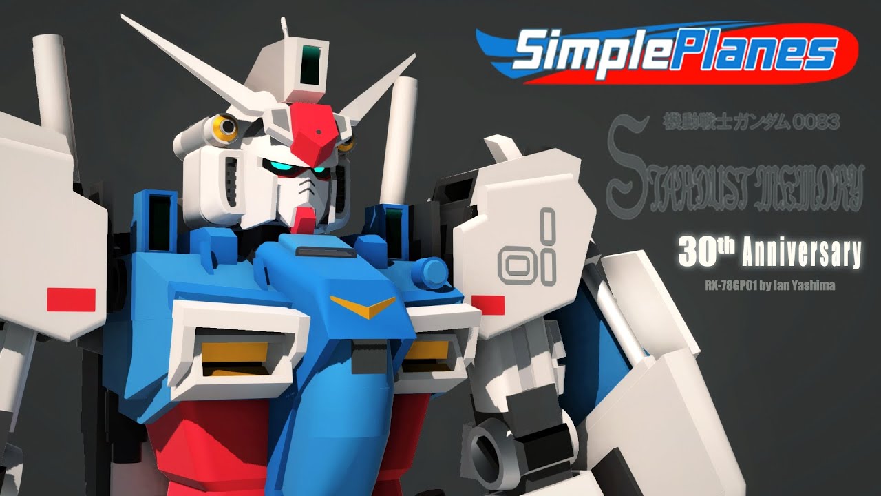 SimplePlanes - Gundam GP01 Zephyranthes (for Gundam 0083 30th ...