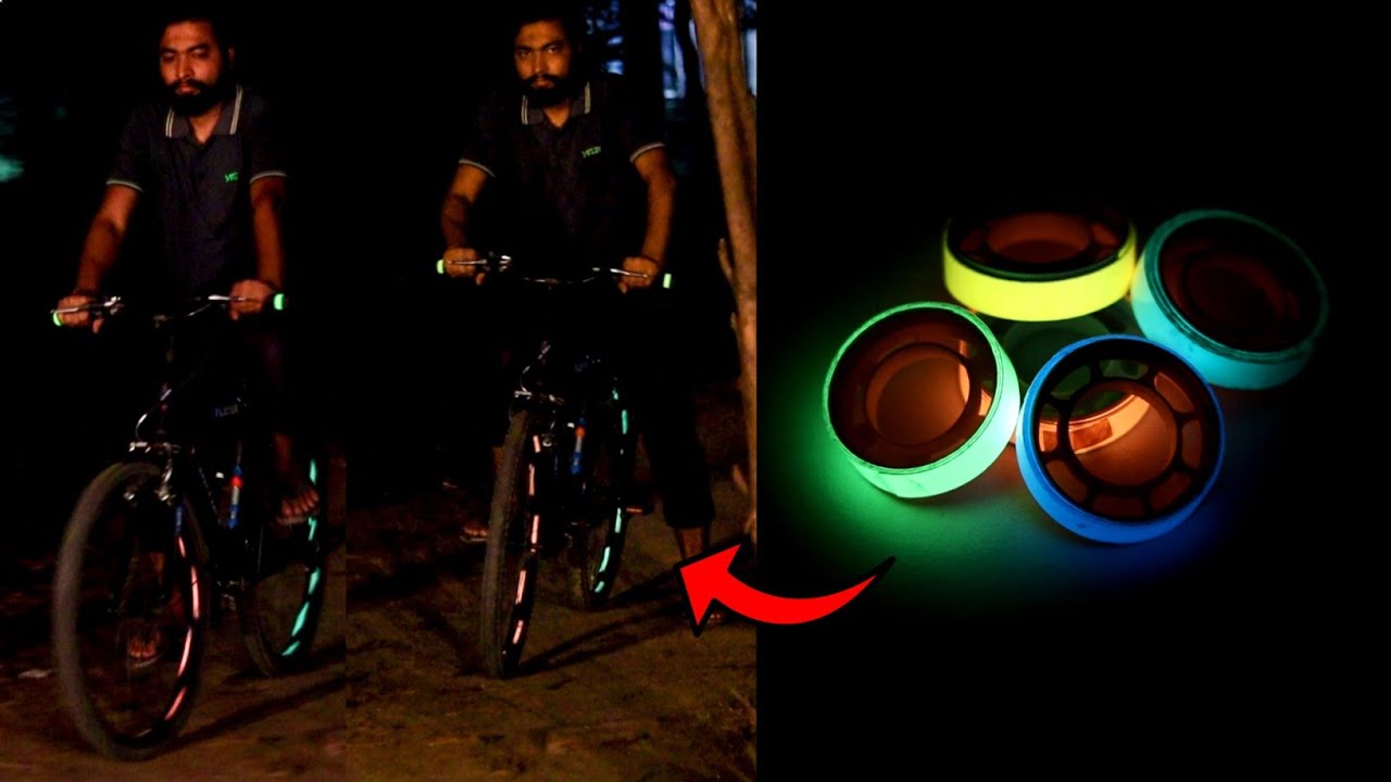 অন্ধকারে জ্বলবে এই টেপ | Radium Night Vision Tape Glow in Dark - YouTube