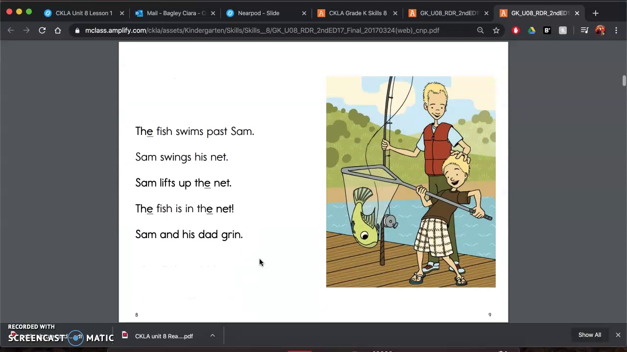 Sam and The Pond: CKLA Unit 8 Reader - YouTube