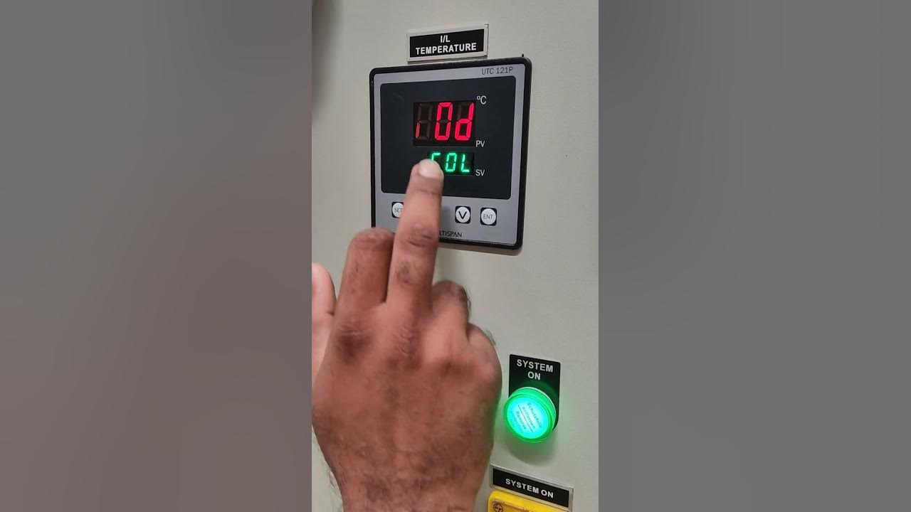 multispan utc-121P How to set parameters - YouTube