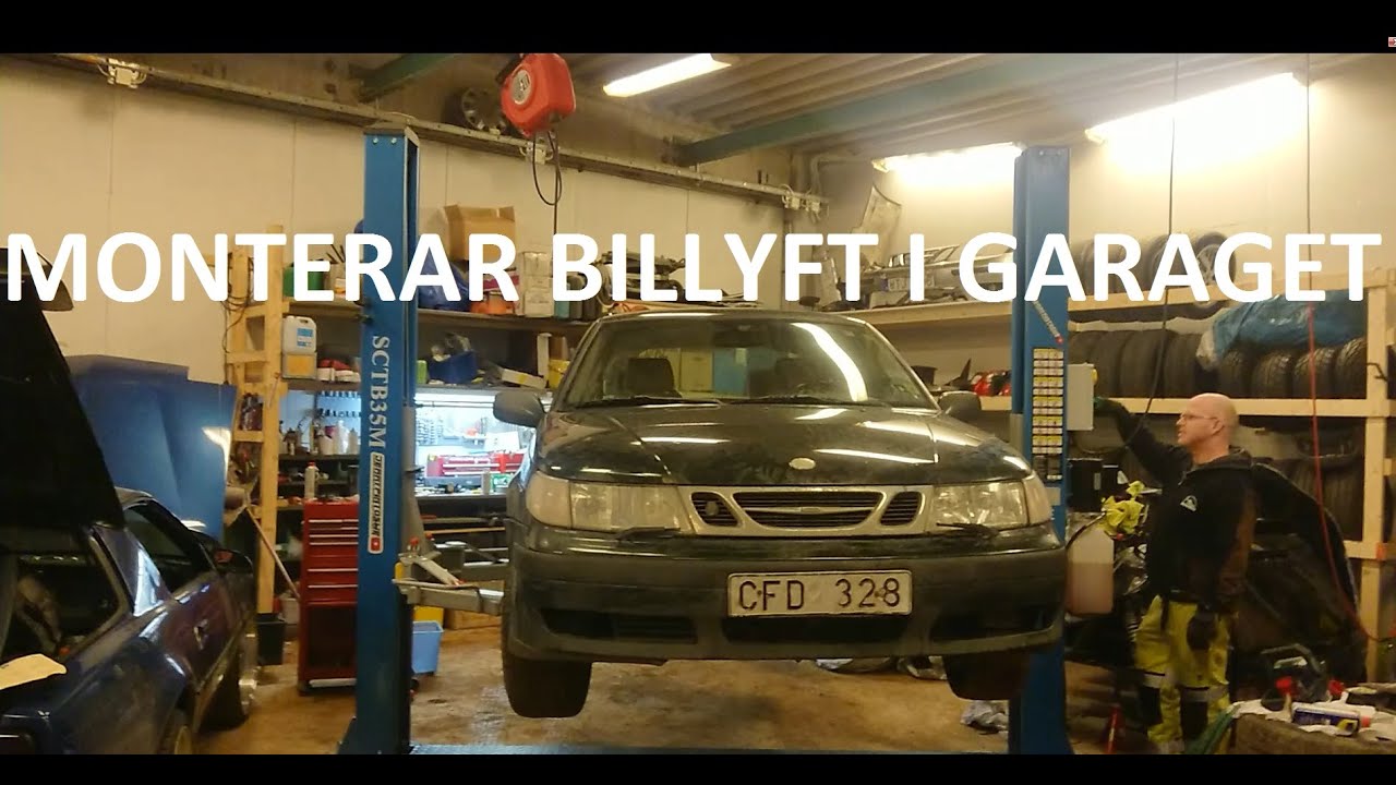 MONTERAR BILLYFT I GARAGET - YouTube