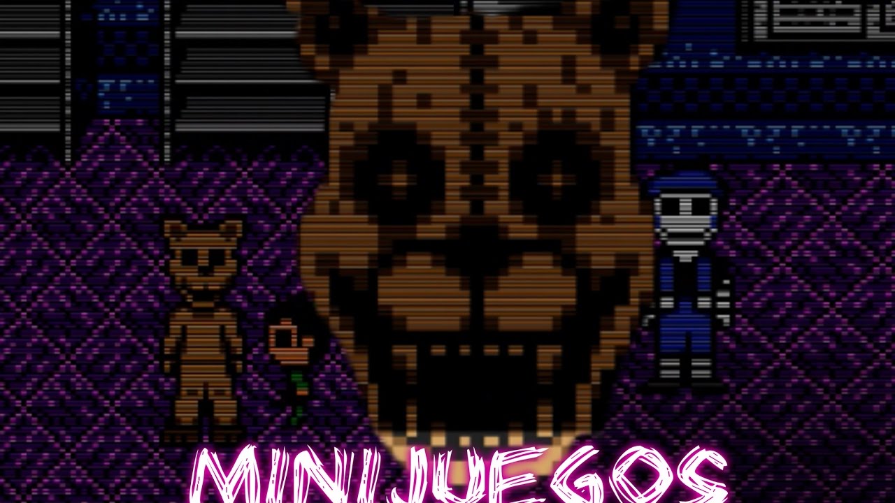 MINIJUEGOS - NIGHTS 1, 2, 3 Y 4 - Five Nights at Candys 3 - YouTube