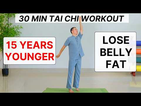 30 Min Anti-Aging Tai Chi 🌿 Burn Fat, Feel Younger & Boost Energy Naturally ⭐
