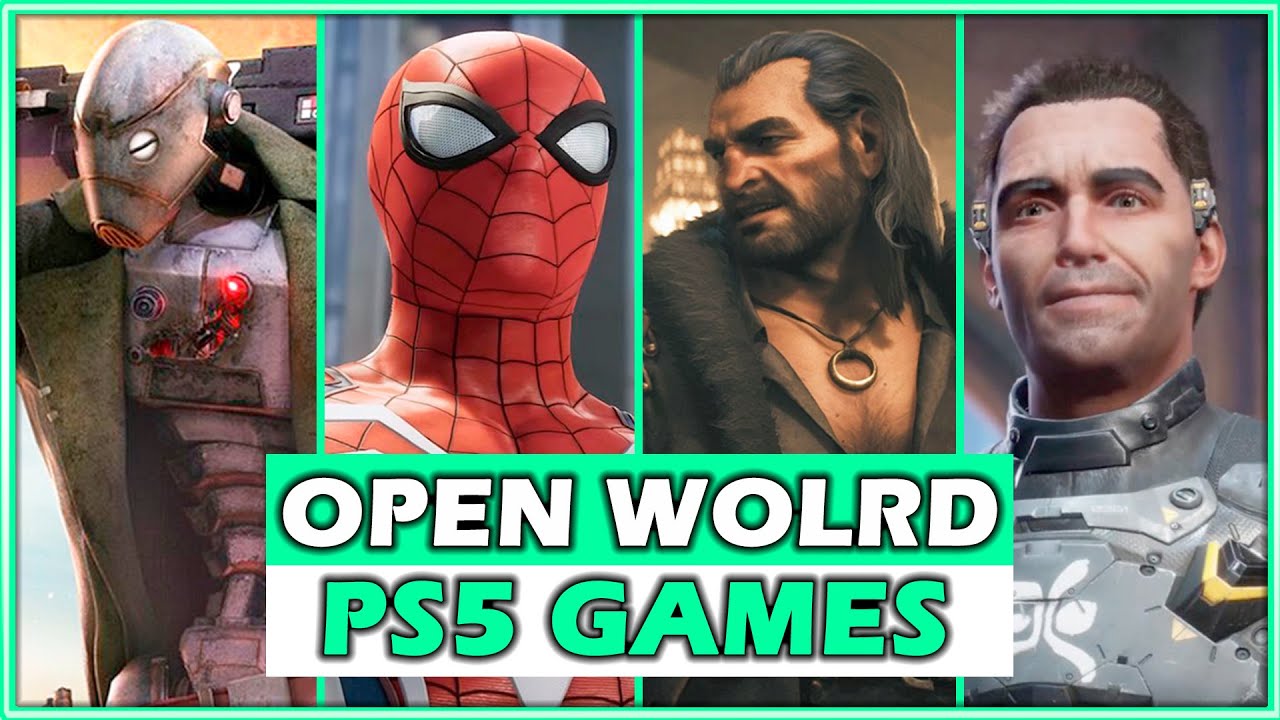 TOP 40 BEST OPEN WORLD GAMES TO PLAY ON PS5 (2024) || BEST PS5 GAMES ...
