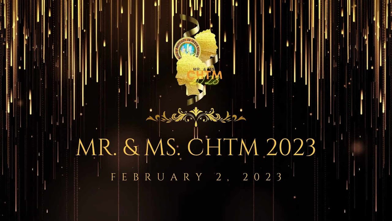Mr. and Ms. CHTM 2023 - EARIST Manila - YouTube