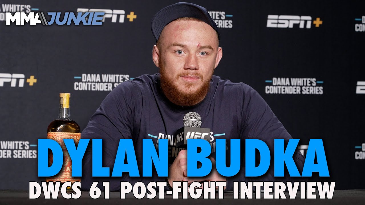 Dylan Budka Grateful For Opportunity to Prove He's Ready For UFC | DWCS ...