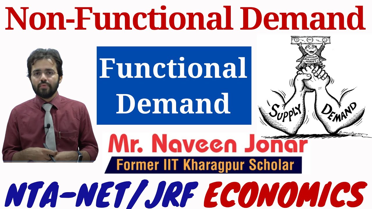 Our nonsense behaviour and Non-Functional Demand curve - YouTube