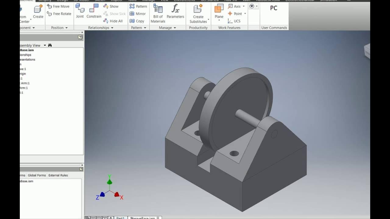 Autodesk Inventor - Copying Assemblies With the iLogic Design Copy Tool - YouTube