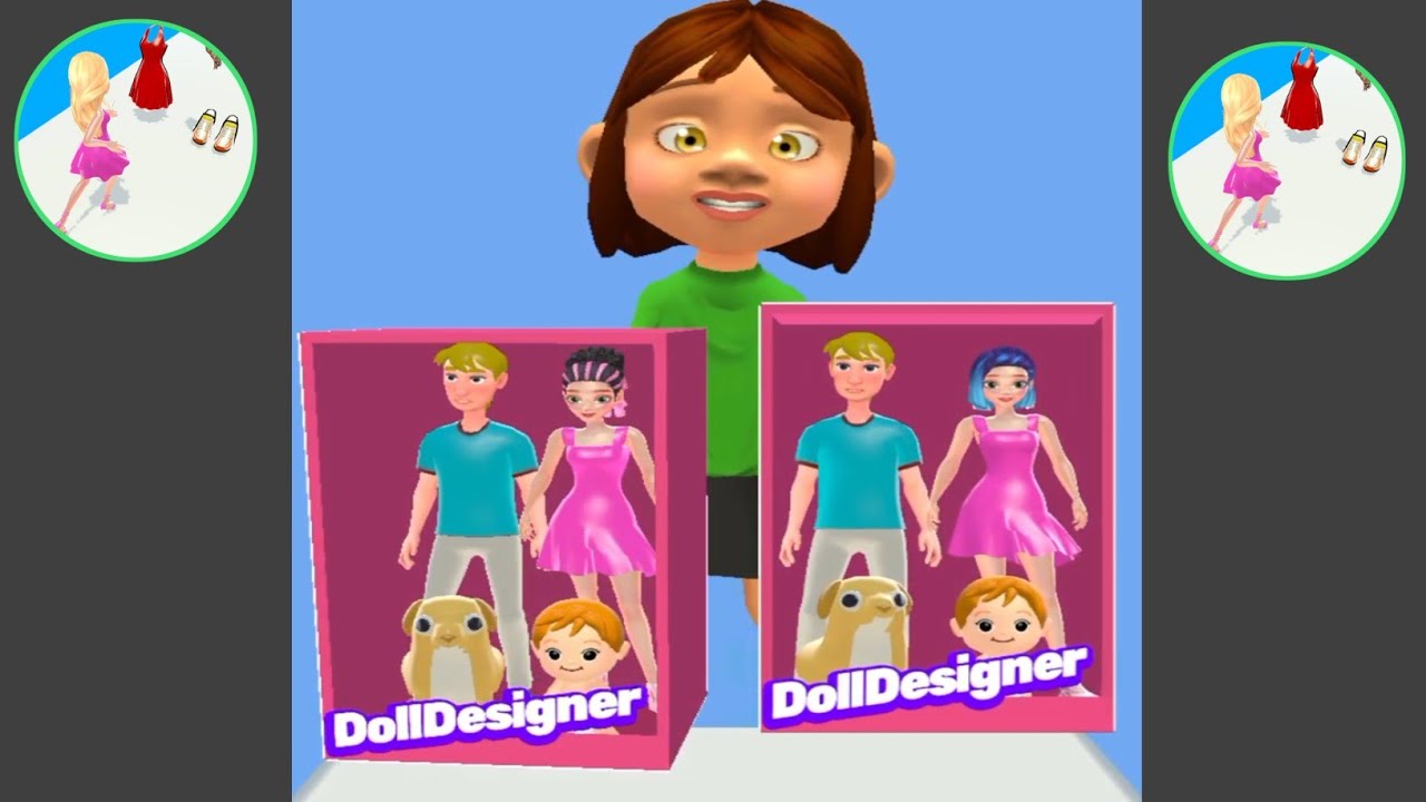 Doll designer - All Levels Gameplay Android, iSO - YouTube