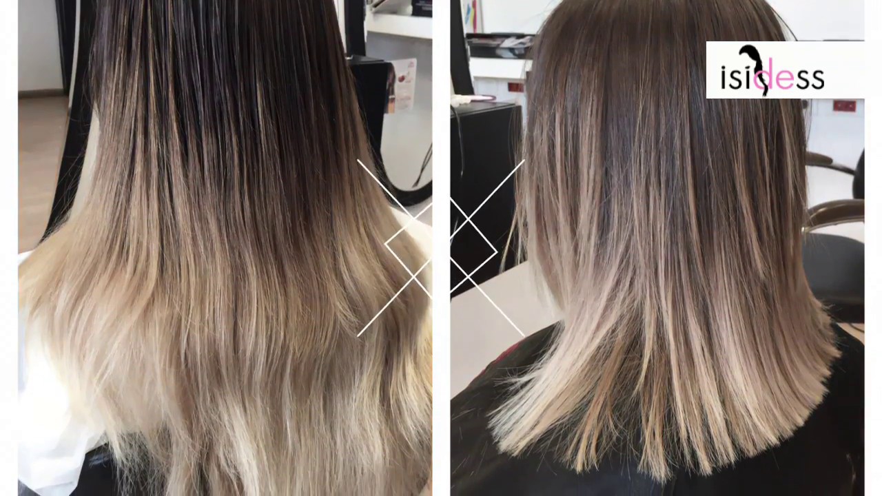 Taglio neto. choppy hair - YouTube