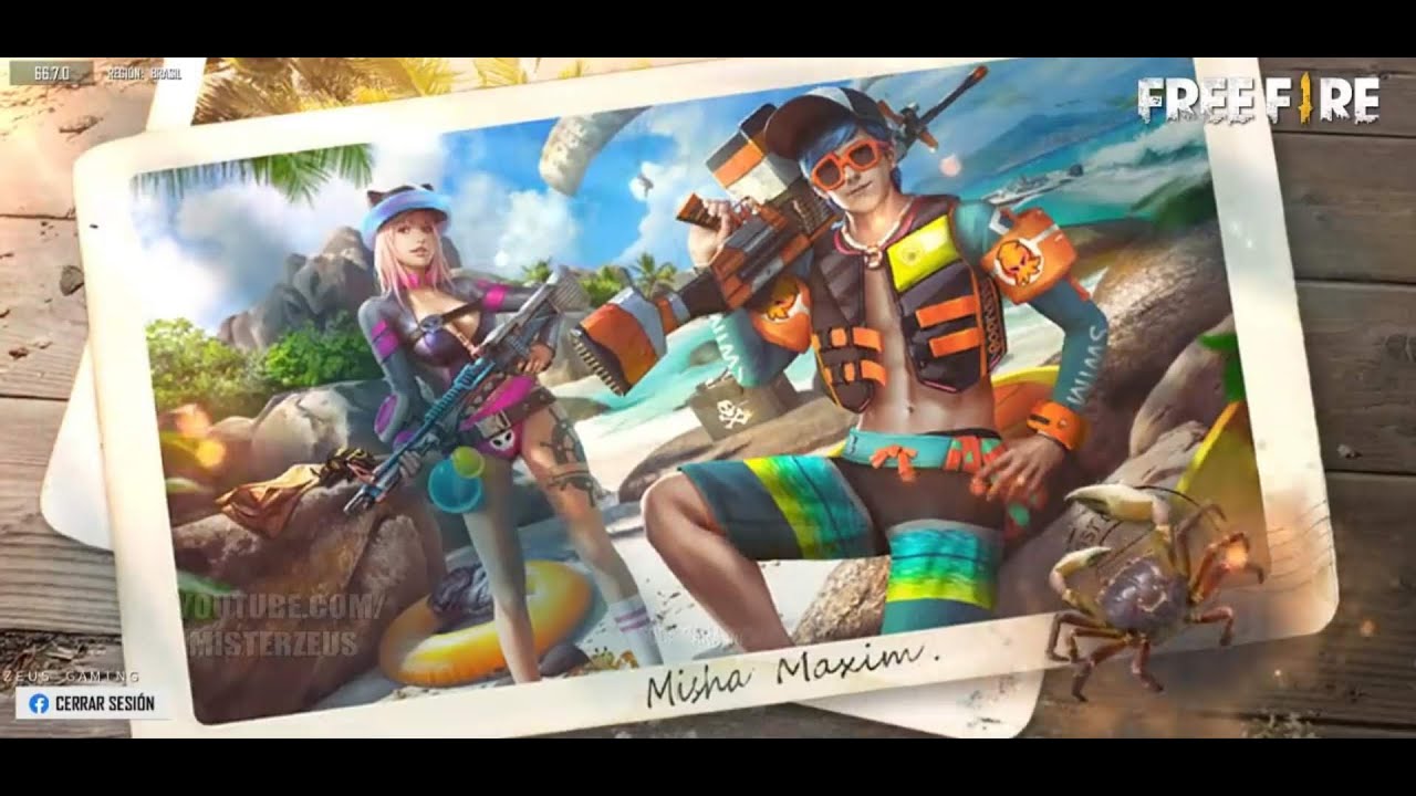 EVOLUCION DE LOBBY DE FREE FIRE - YouTube