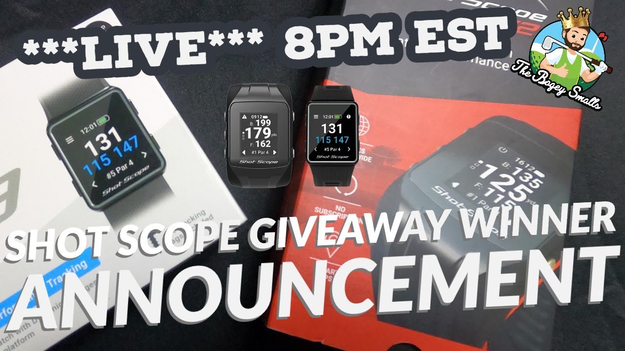 Shot Scope V2 Giveaway Winner Announcement - YouTube