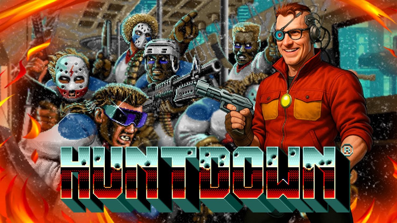 🚀 Huntdown на Switch 2 коли Батько заходить у район / Батько в стилі 80-х: кров, вибухи 🕶 - YouTube
