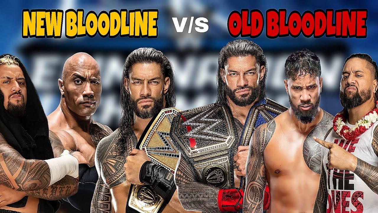 WWE 2K23 - NEW BLOODLINE VS OLD BLOODLINE - YouTube