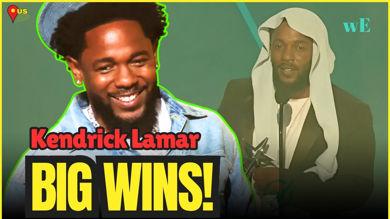 Kendrick Lamar Surprises BET Audience with Album of the Year Win - WorldEye - YouTube