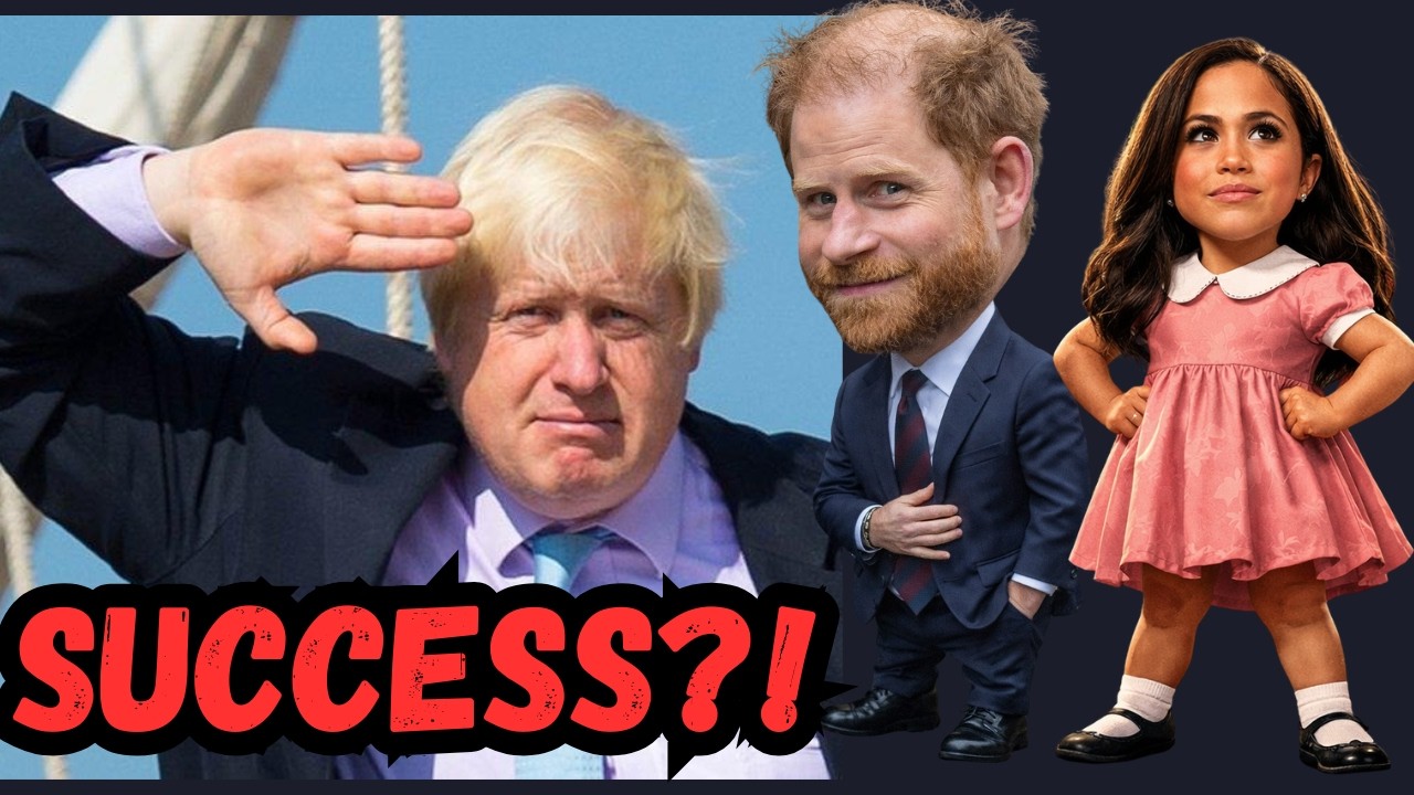 Boris Johnson Calls Harry & Meghan American Life A TRIUMPHANT SUCCESS ...