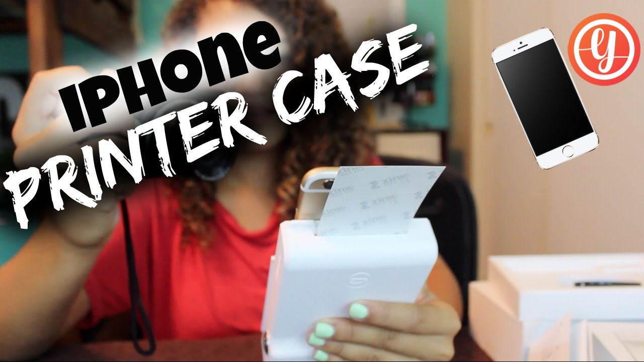iPhone Printer Case Review | The Prynt - YouTube