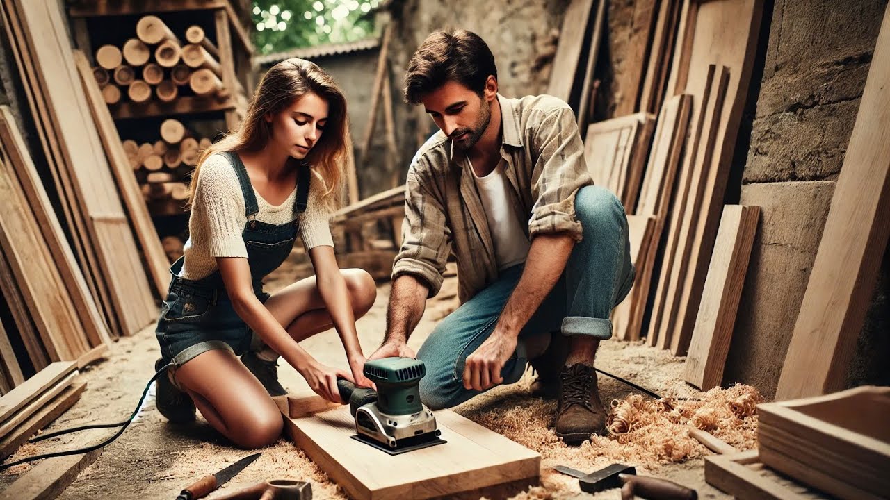 Doing carpentry, furniture, and wooden handicrafts - YouTube