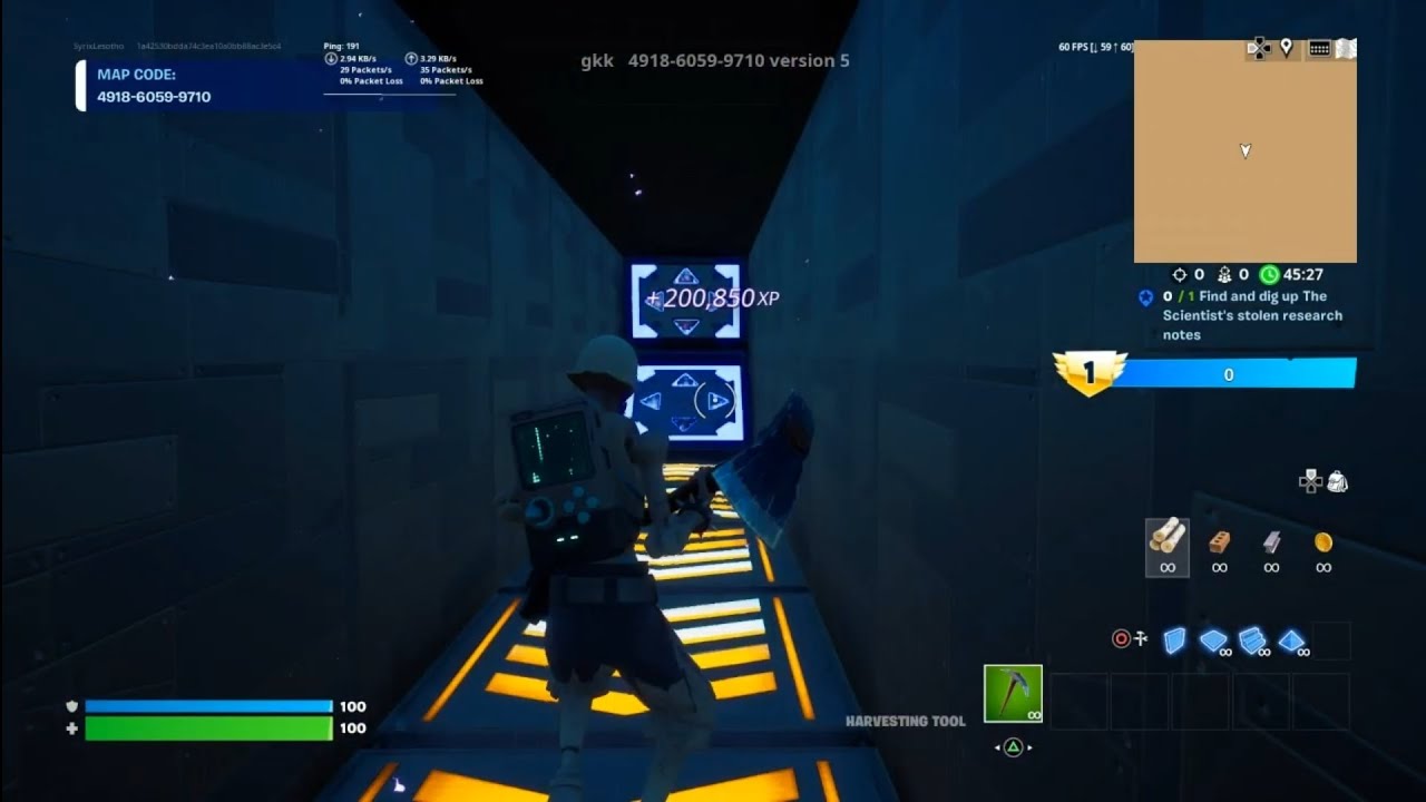 FORTNITE GKI XP GLITCH *WORKING* - YouTube