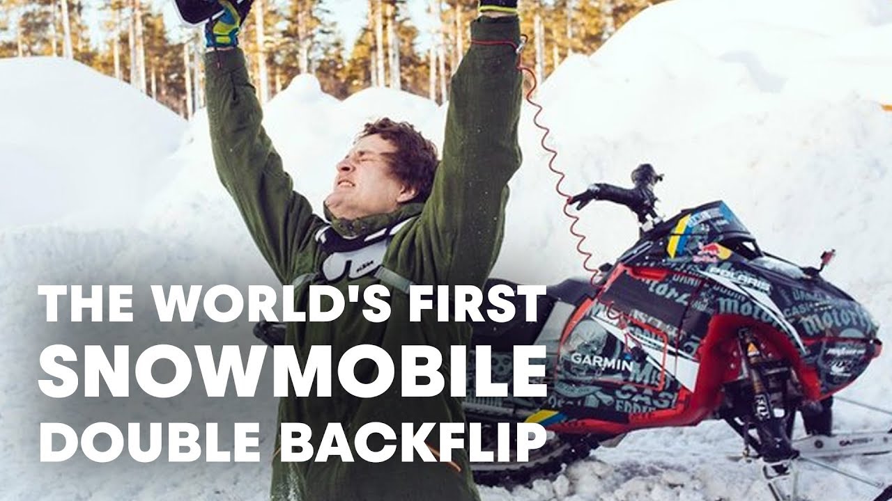 How Daniel Bodin Stomped the World's First Snowmobile Double Backflip ...
