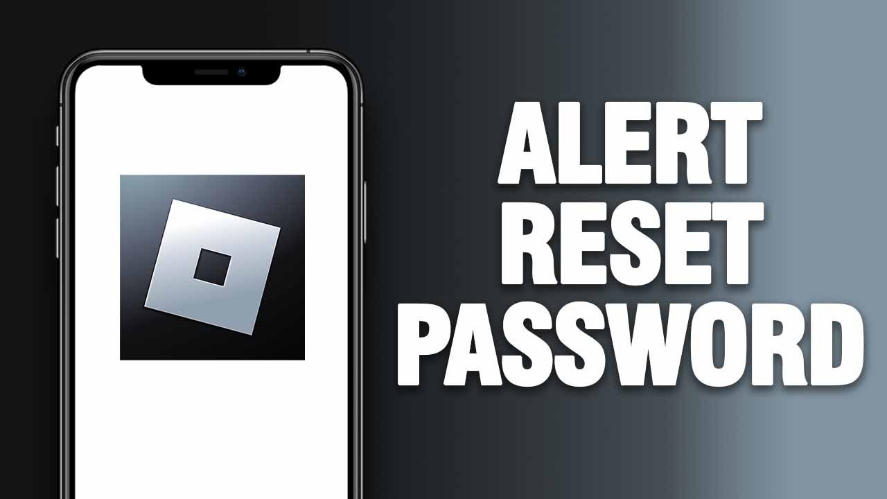 How To Fix Roblox App Alert Reset Password | Final Solution - YouTube