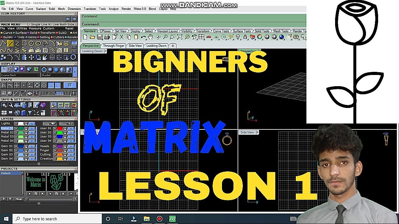 Bignners of Matrix (9.0) | WA RP Designer | Lesson No 1| Waqas RP ...