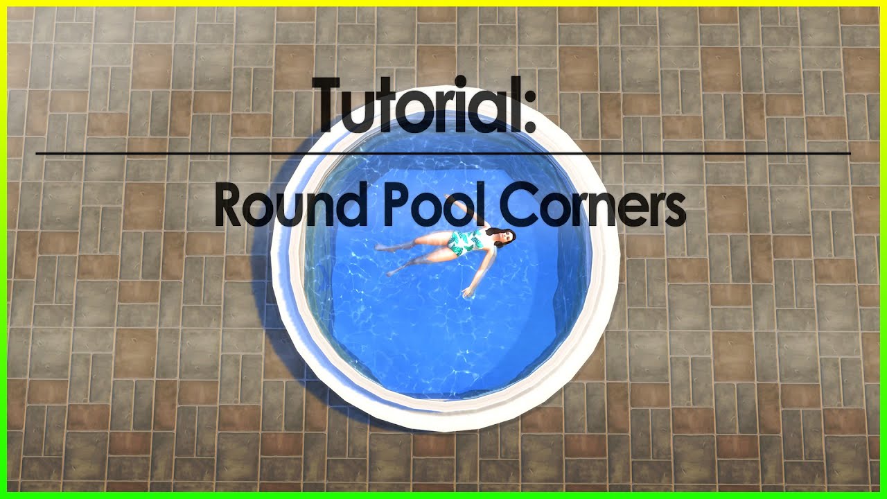 Tutorial: Round Pool Corners - YouTube