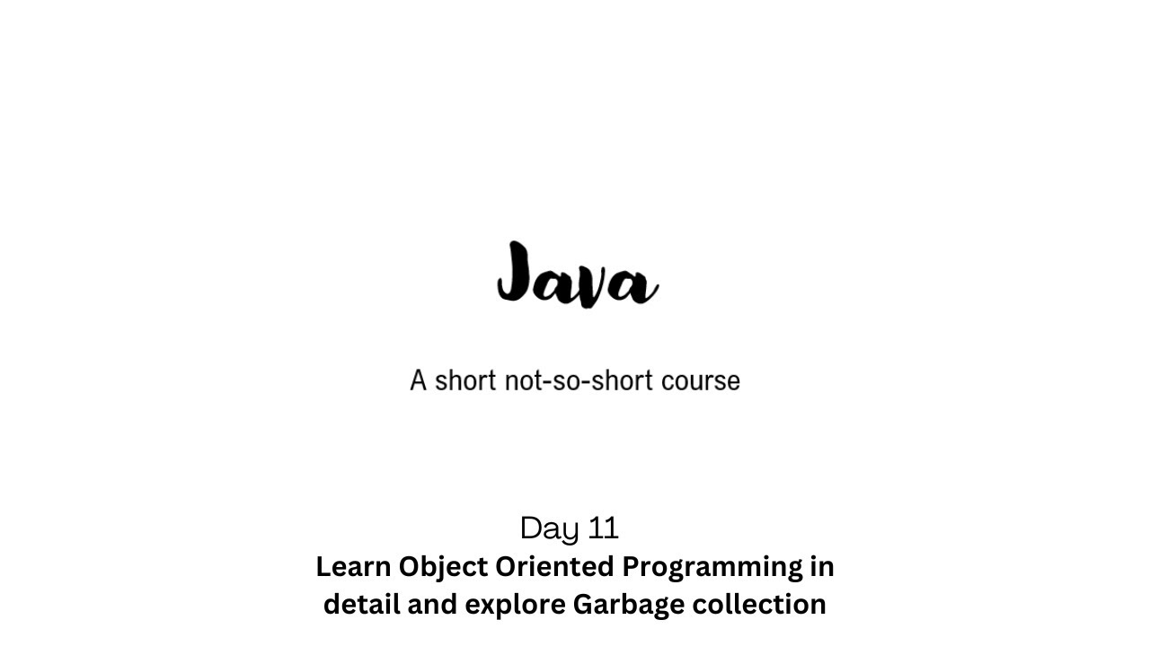 Classes And Objects Oop Object Oriented Programming In Java 4237
