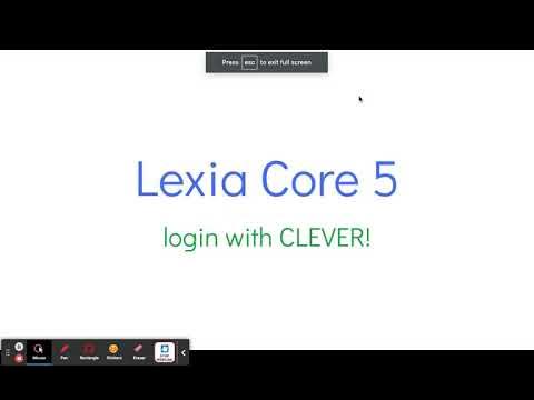 How to Log In to Lexia Core 5 Using Clever! - YouTube