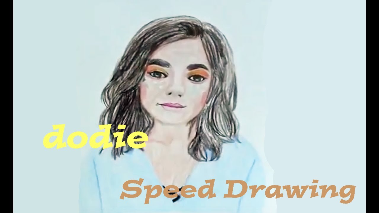 dodie Speed Drawing - YouTube