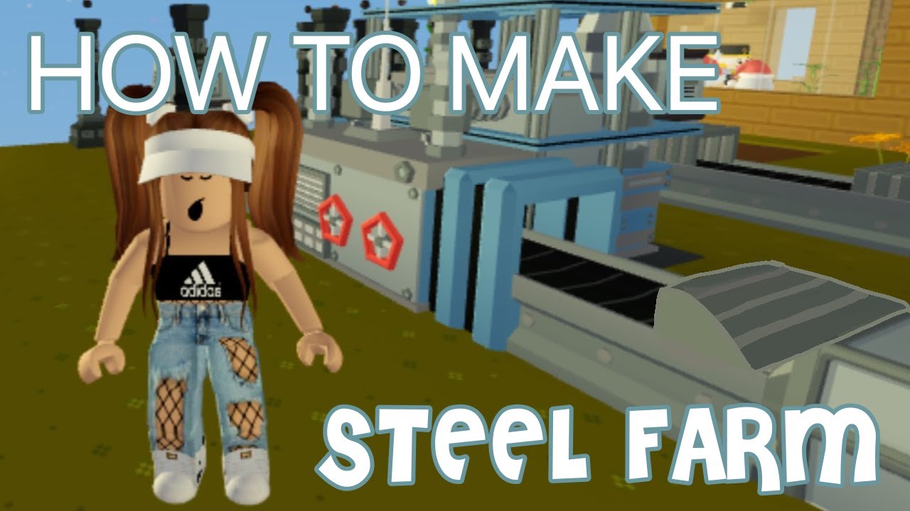HOW TO GET INFINITE STEEL | how to build steel farm in Roblox Islands ...