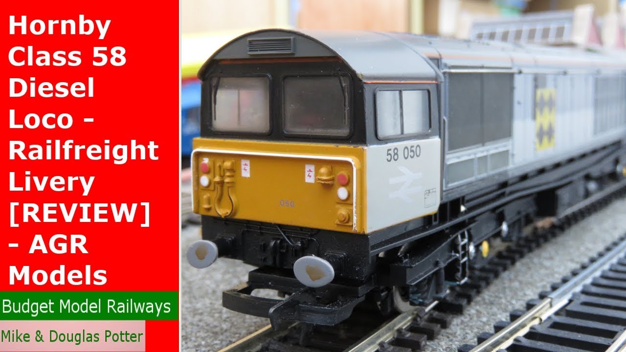 Hornby Class 58 Diesel Loco - Railfreight Livery [REVIEW] - AGR Model ...