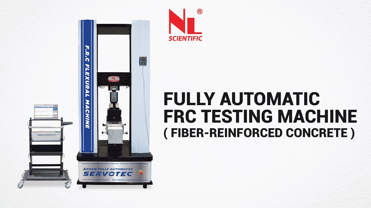 Fully Automatic FRC Testing Machine (Fiber-Reinforced Concrete) - YouTube