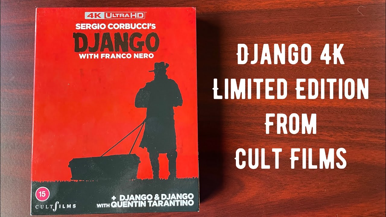 Westerns For Life : Unboxing the “Django” 4K Limited edition from Cult Films - YouTube