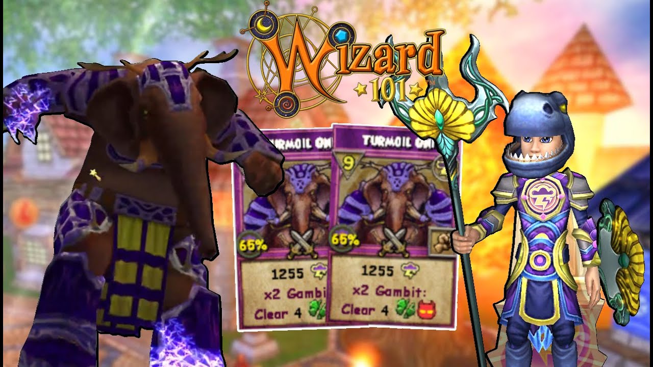 Wizard101 Max Storm Pvp: 7000 Damage TURMOIL ONI Strategy! - YouTube