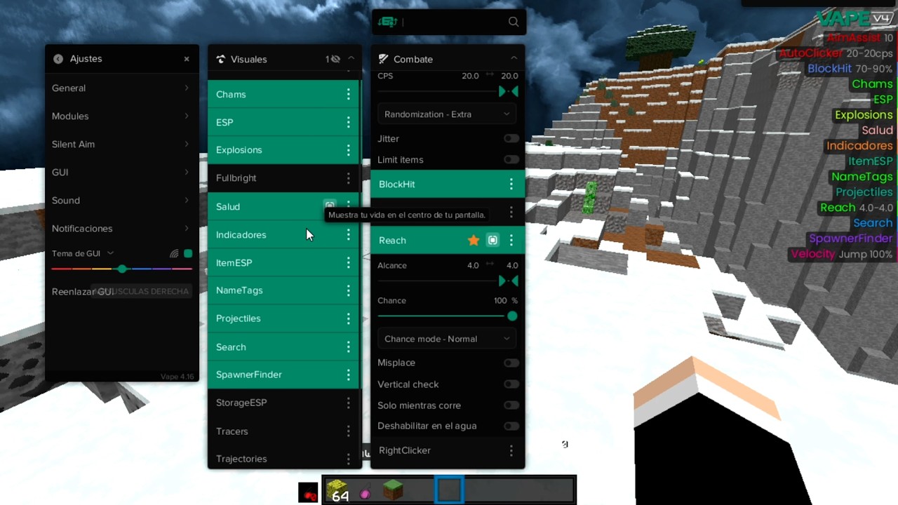 cómo instalar vape v4 (última versión gratis y sin bugs) - YouTube