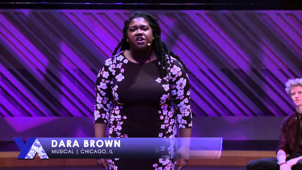 Dara Brown | Musical Theater | 2015 National YoungArts Week - YouTube