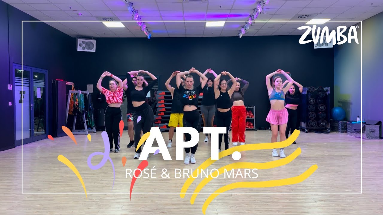 APT. by Rosé & Bruno Mars I ZUMBA® mit Kristin Soba #zumbachoreo #zumba ...