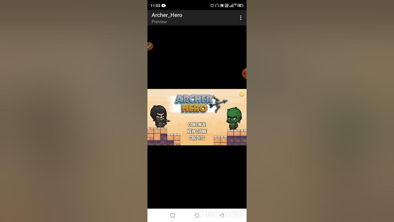 Archer Hero game Free source code in HTML5 - YouTube