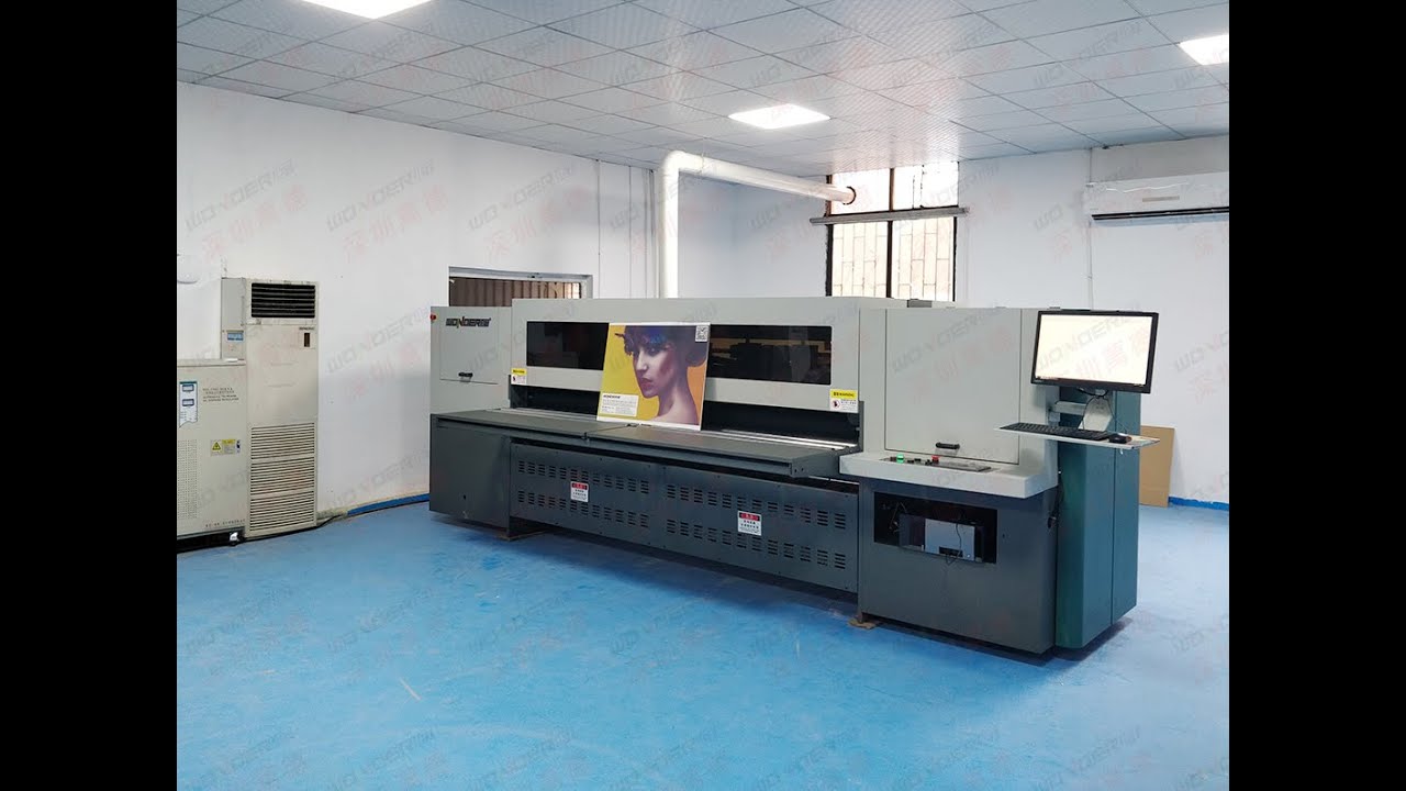 WD250-8A with 3 sheets digital corrugated carton box printing machine ...