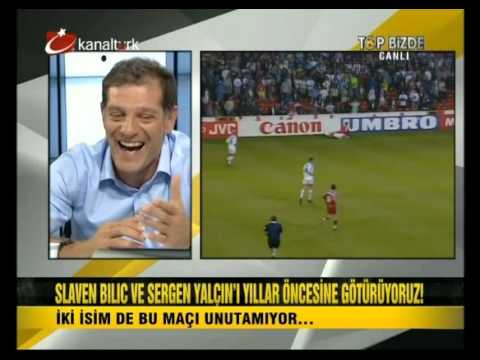 Slaven Bilic Euro 96 Sergen Yalcin ve Hakan sukur ile Komik ani
