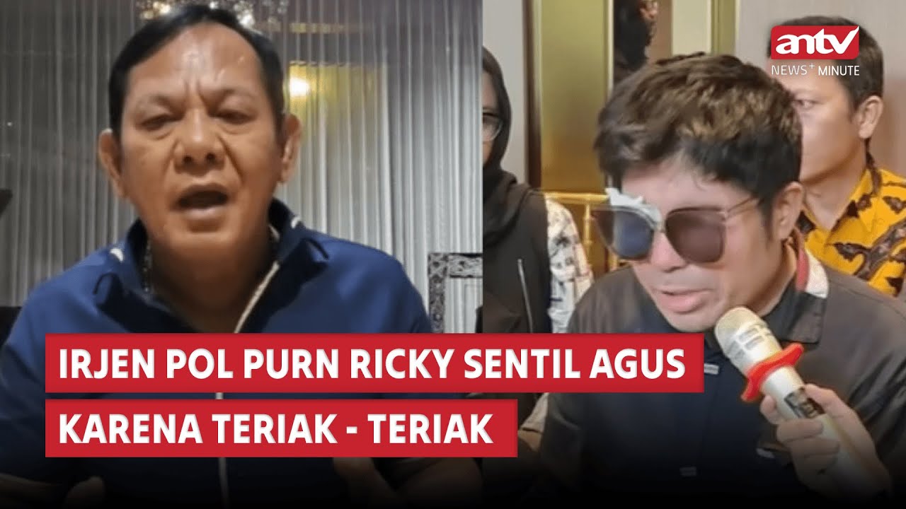 Irjen Pol Purn Ricky Jengkel Lihat Agus Teriak-Teriak Minta Uang Donasi I ANTV News Plus - YouTube