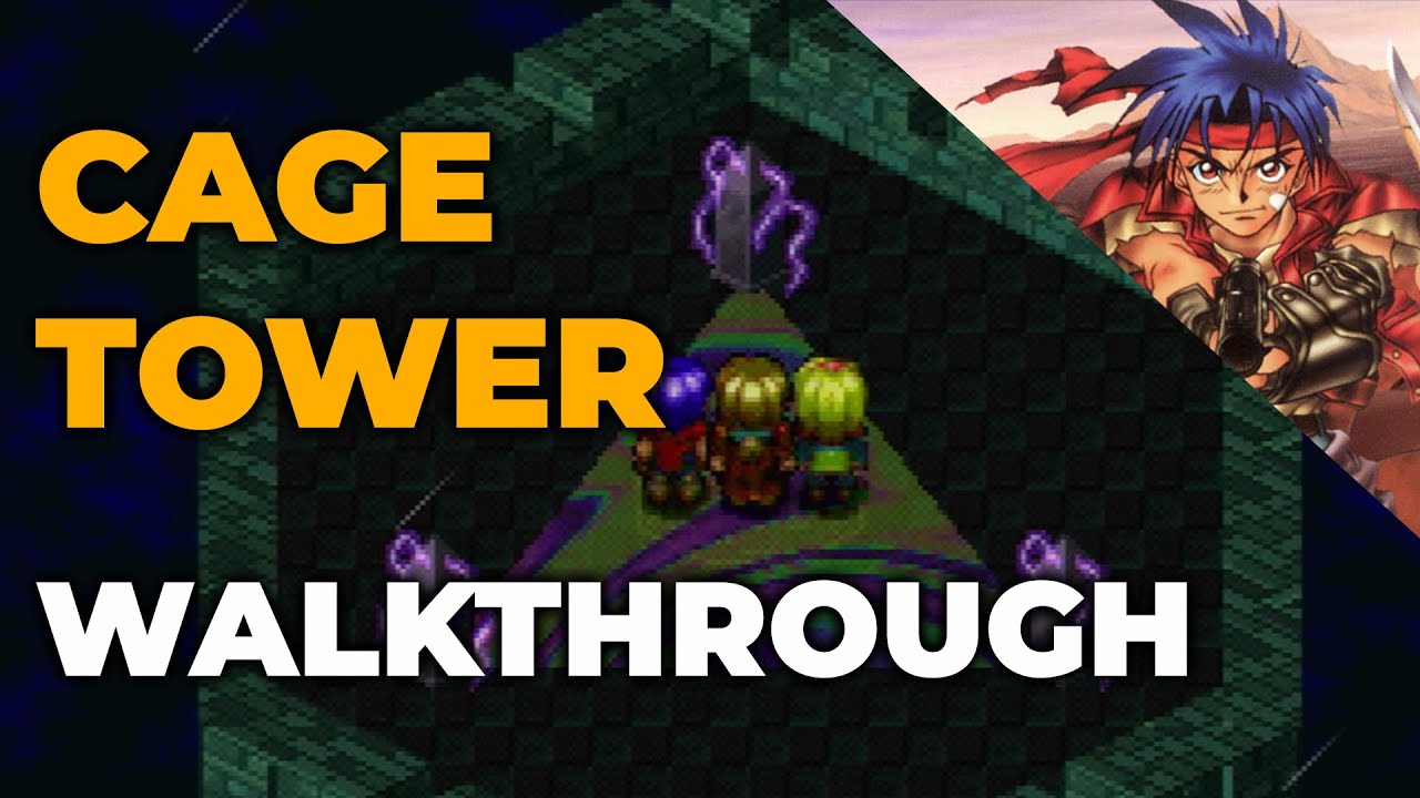 Cage Tower 100% Walkthrough in Wild Arms - YouTube