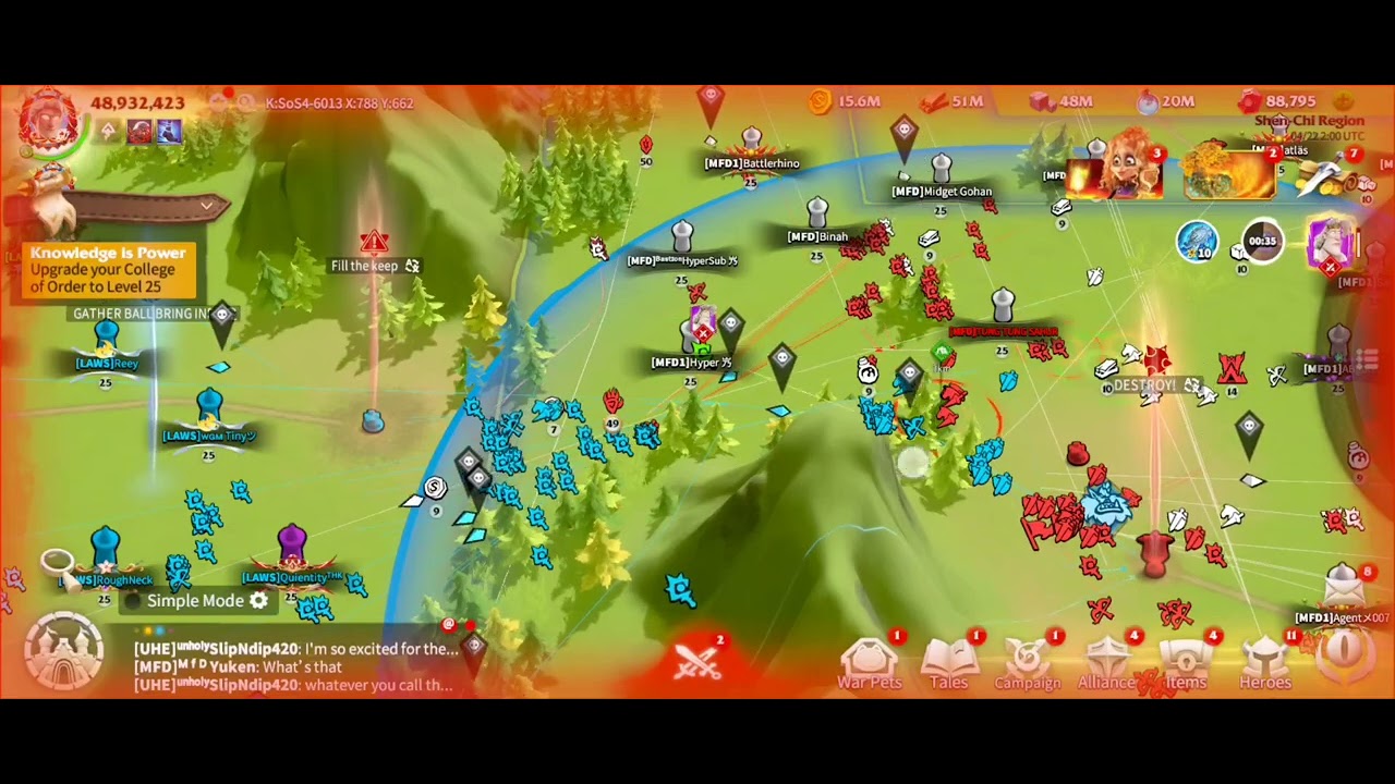 Call of Dragons: Season 3 LAWS/UHA/CMAR vs DBB/SW/MFD Final Zone Part 8 ...