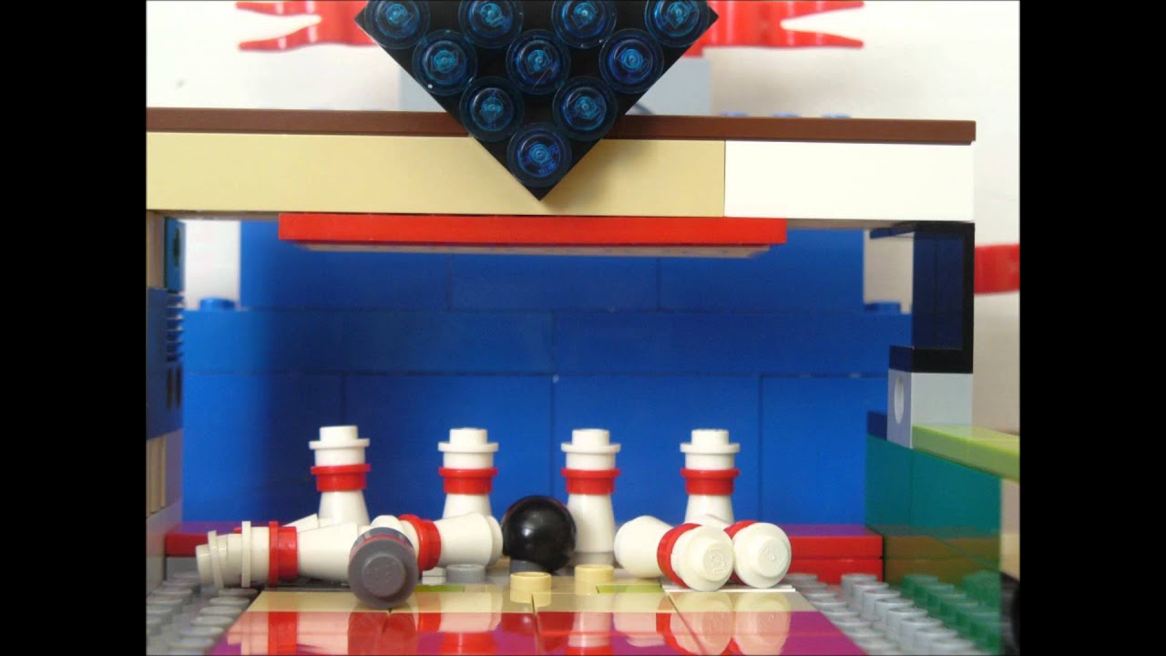 Lego bowling movie - YouTube