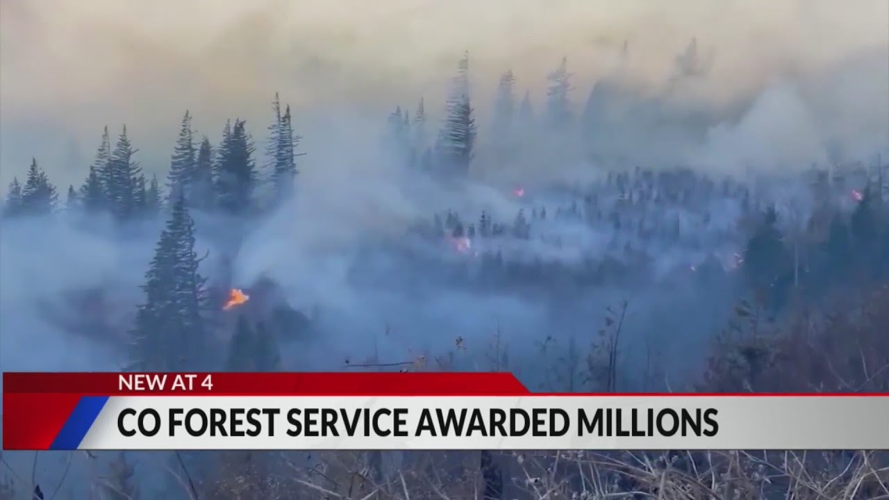 Colorado State Forest Service awarded millions in funding - YouTube