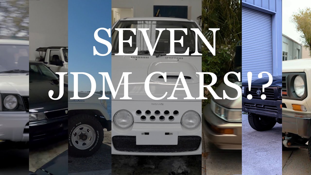 I bought a warehouse full of JDM cars... - YouTube